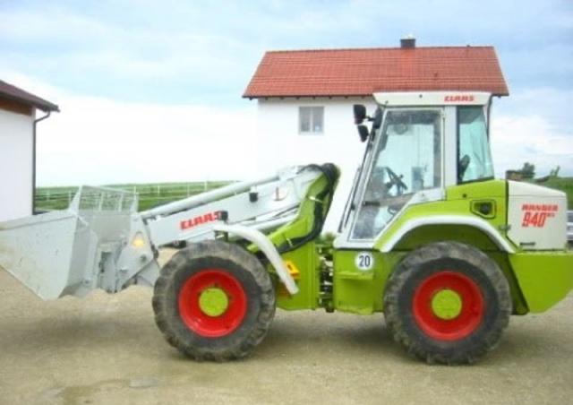 Claas Ranger 940 GX telehandler specs & dimensions (1996 - 1998 ...