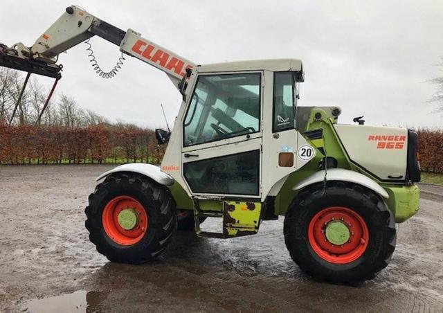 Claas Ranger 965 telehandler specs & dimensions (1998 - 1999) | LECTURA ...