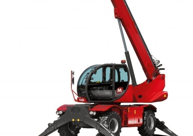 MAGNI RTH 5.18 Smart rotating telehandler specs & dimensions (2018 ...