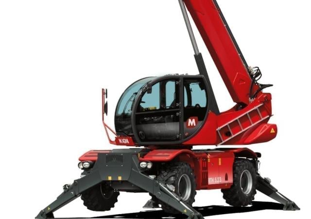 MAGNI RTH 5.23 Smart rotating telehandler specs & dimensions (2020 ...