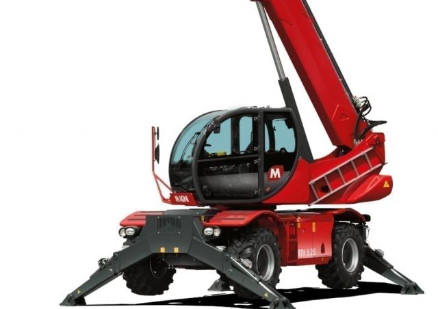 MAGNI RTH 5.25 Smart rotating telehandler specs & dimensions (2020 ...