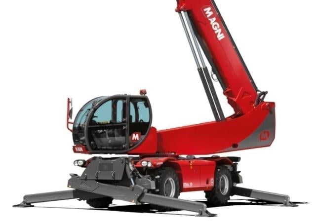 MAGNI RTH 6.39 SH rotating telehandler specs & dimensions (2018 - 2024 ...