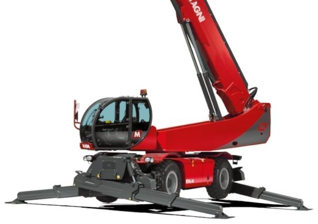 MAGNI RTH 6.46 SH rotating telehandler specs & dimensions (2020 - 2024 ...