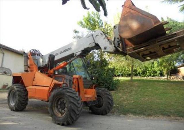 Sambron TEC 3070 telehandler specs & dimensions (1995 - 1996) | LECTURA ...