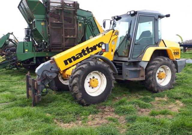 Matbro TR 250-110 telehandler specs (1997 - 1999) | LECTURA Specs