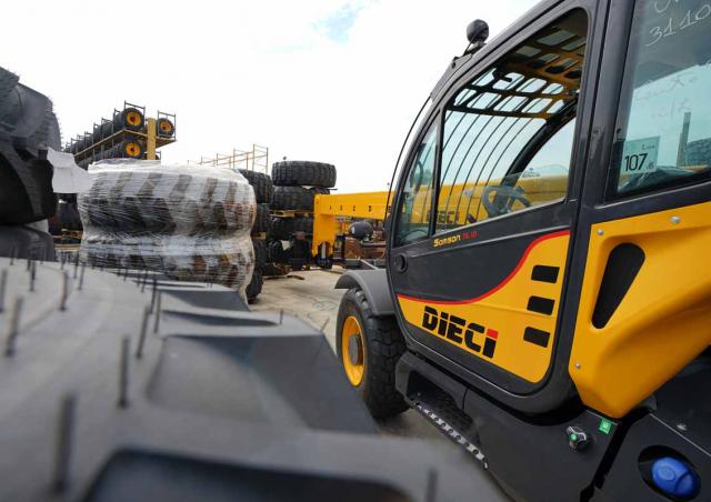 Dieci Samson 75.10 telehandler specs (2015 - 2020) | LECTURA Specs