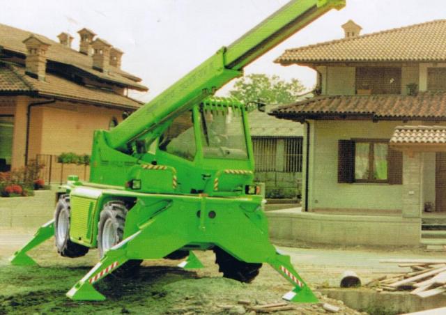 Merlo Roto 30.13 EV rotating telehandler specs & dimensions (1995 ...