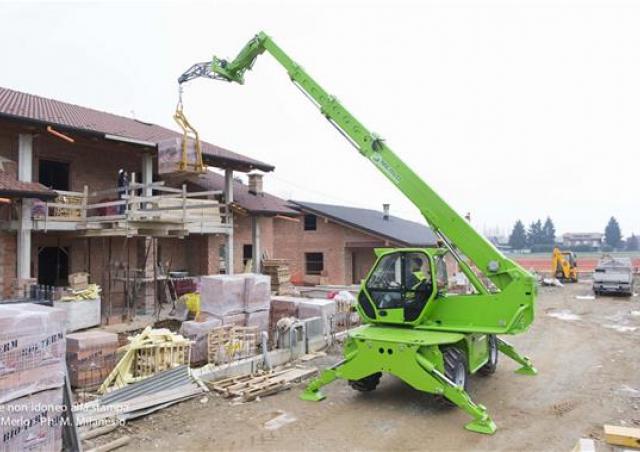 Merlo Roto 40.18 S rotating telehandler specs & dimensions (2013 - 2017 ...