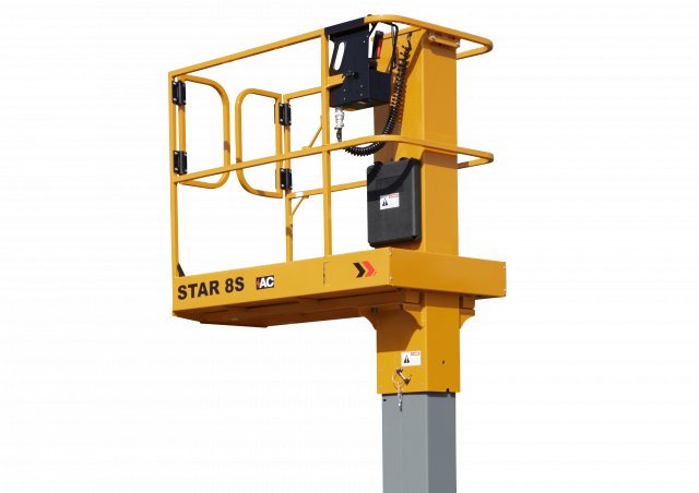 Haulotte Star 8 S Specs & Dimensions (2018 - 2025) | Single Vertical ...