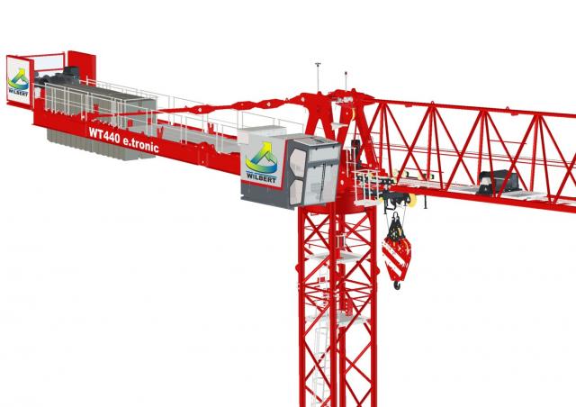 Wilbert WT 440 e.tronic crane - load chart, specs & dimensions (2021 ...