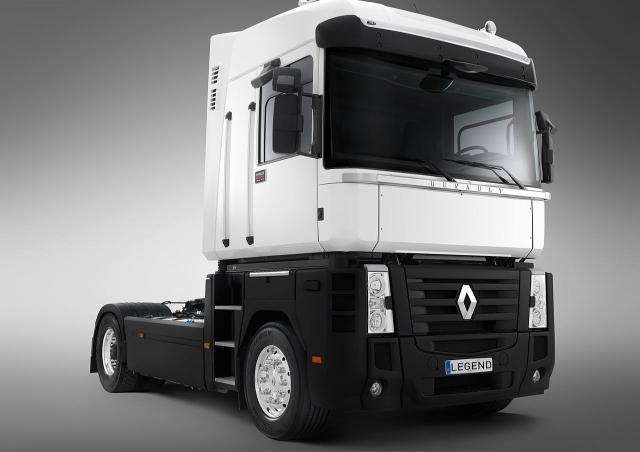 Renault MAGNUM 460.44T 6x2 (1990 - 2013) Truck Specs & Dimensions ...