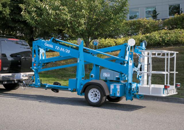 Genie TZ34/20 Specs (2010 - 2020) | Truck Mounted Articulating Boom ...