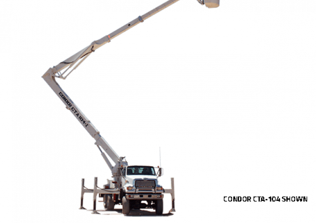 Versalift CTA-104-I (CONDOR) Specs & Dimensions (2020 - 2025) | Trailer ...