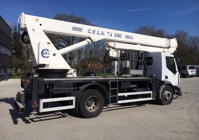 CELA TJ330 Specs (2017 - 2017) | Trailer Mounted Articulating Boom ...