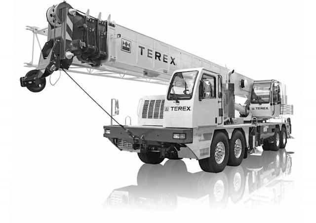 TEREX CRANES T 780 crane - load chart, specs (2018 - 2021) | LECTURA Specs