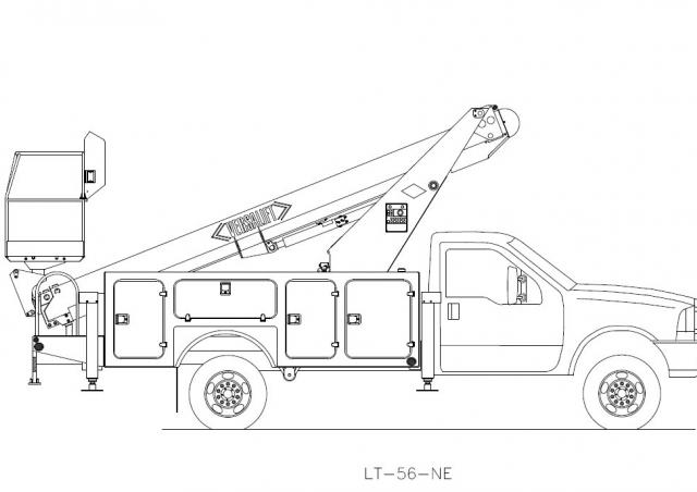 Versalift LT 56 NE Specs (2008 - 2011) | Truck Mounted Telescopic Boom ...