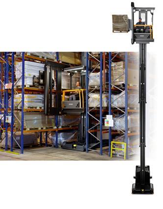 Crown TSP 6000 1.25 turret truck specs & dimensions (2012 - 2013 ...