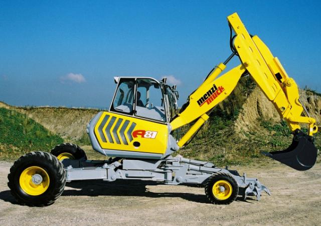 Menzi A 81 Mobil excavator specs & dimensions (2004 - 2007) | Digger ...