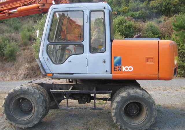 Hitachi EX 100 WD-2 excavator specs (1991 - 2015) | Diggers | LECTURA Specs