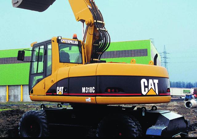 Caterpillar M318C excavator specs (2005 - 2011) | Diggers | LECTURA Specs