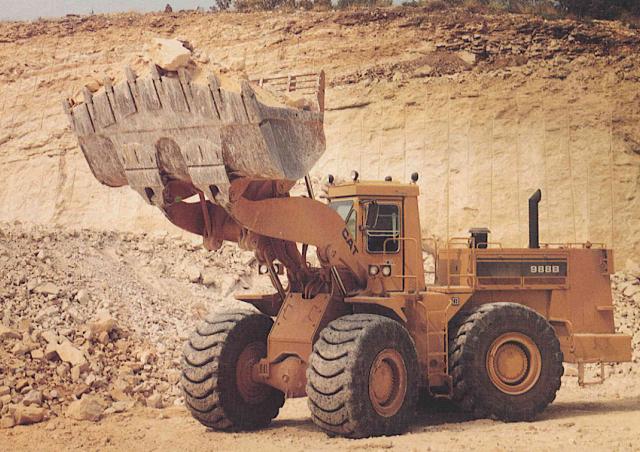 Caterpillar 988B Wheel Loader Specs & Dimensions (1987 - 2025 ...