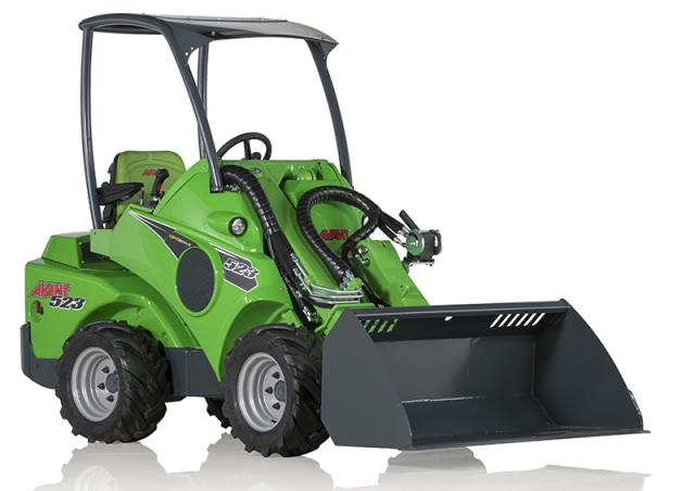 Avant Tecno Avant 523 Wheel Loader Specs & Dimensions (2018 - 2025 ...