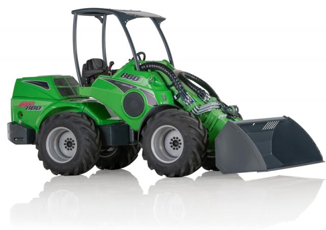 Avant Tecno Avant 860i Wheel Loader Specs & Dimensions (2019 - 2025 ...