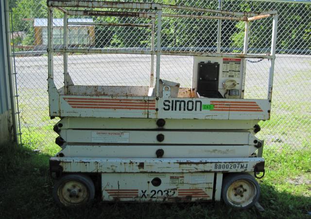 Simon X 2032 Specs (1995 - 1997) | Wheeled scissor lifts | LECTURA Specs