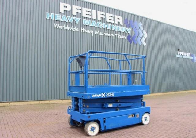 UpRight X 26 N Specs (2008 - 2010) | Wheeled scissor lifts | LECTURA Specs