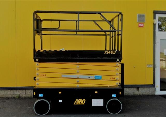 AIRO X14 EW Specs (2015 - 2024) | Wheeled scissor lifts | LECTURA Specs
