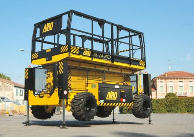 AIRO XL14 RTD Specs & Dimensions (2015 - 2021) | Wheeled scissor lifts ...
