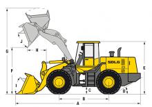 SDLG Wheel Loaders | Front End Loaders Specs & Dimensions | LECTURA Specs