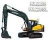 Hyundai HX225SL excavator specs & dimensions (2019 - 2025) | Diggers ...