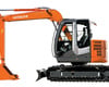 Hitachi ZX 85 US-3 excavator specs & dimensions (2008 - 2013) | Diggers ...