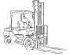 Komatsu FD100-8 diesel forklift specs & dimensions (2019 - 2025) | Lift ...