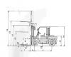 Caterpillar DP50N diesel forklift specs & dimensions (2005 - 2014 ...