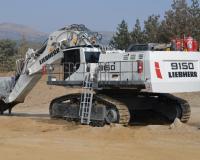 Liebherr R 9150 excavator specs & dimensions (2016 - 2019) | Diggers ...