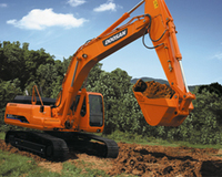 Doosan crawler excavators specs & dimensions | Diggers specifications ...