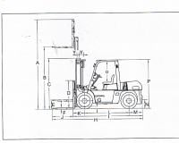 Linde H70D diesel forklift specs & dimensions (2012 - 2019) | Lift ...