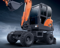 Doosan DX55W excavator specs & dimensions (2008 - 2017) | Diggers ...