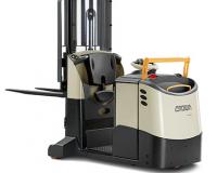 Crown MPC 3040 1.2 Stand up rider pallet stacker specs & dimensions ...