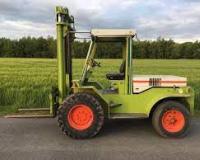 Caterpillar R80 rough terrain forklift specs & dimensions (1985 - 2000 ...