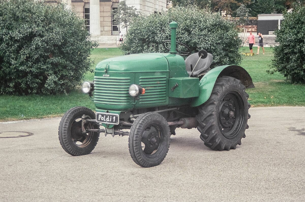 Steyr 180 2WD Tractor Specs & Dimensions (1947 - 1953) | LECTURA Specs