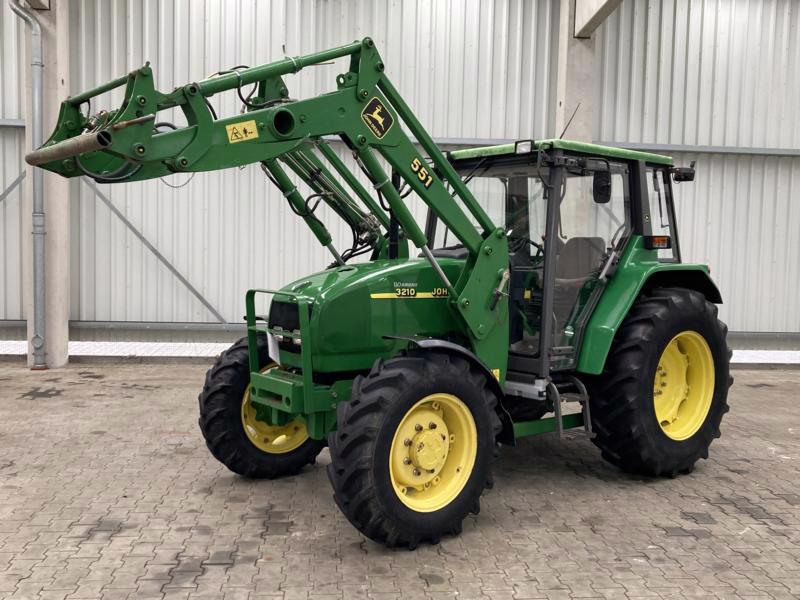 John Deere 3210 Komf. X 2WD Tractor Specs & Dimensions (1999 - 2001 ...