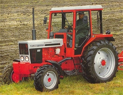 Belarus 505 2WD Tractor Specs & Dimensions (1983 - 1990) | LECTURA Specs