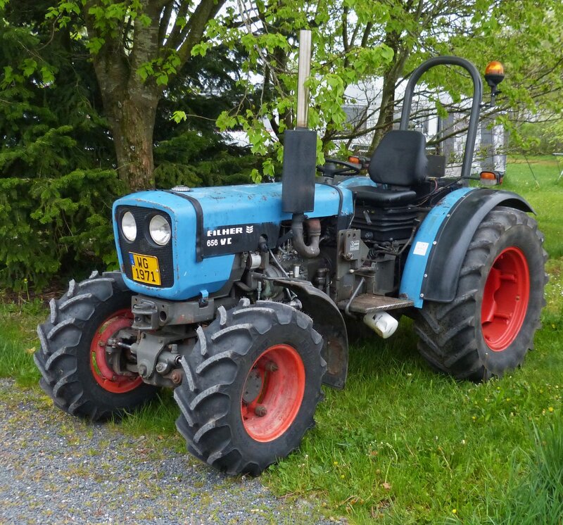 Eicher 656 VC 2WD Tractor Specs & Dimensions (1994 - 2001) | LECTURA Specs