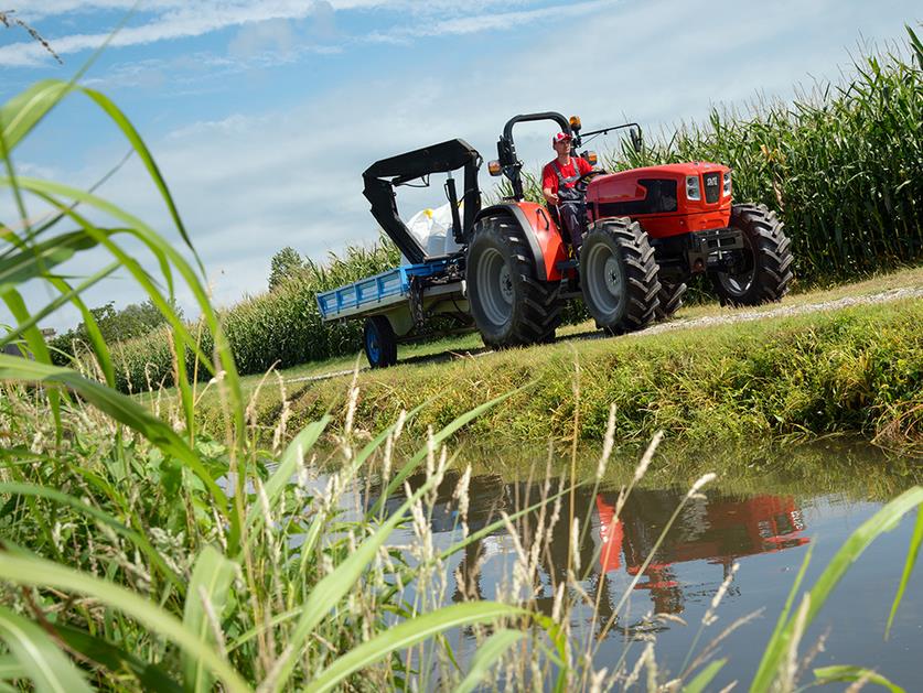 SAME Argon 80 4WD Tractor Specs & Dimensions (2018 - 2025) | LECTURA Specs