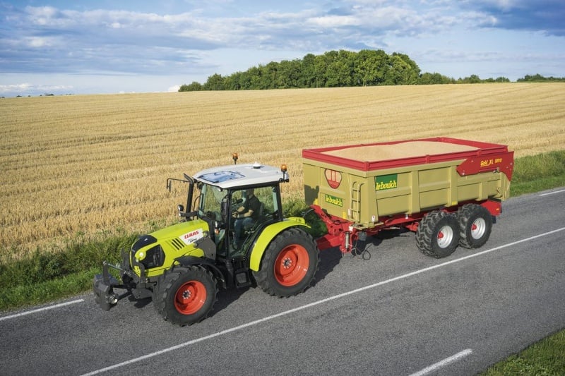 Claas Atos 350 CX 2WD Tractor Specs & Dimensions (2015 - 2018 ...