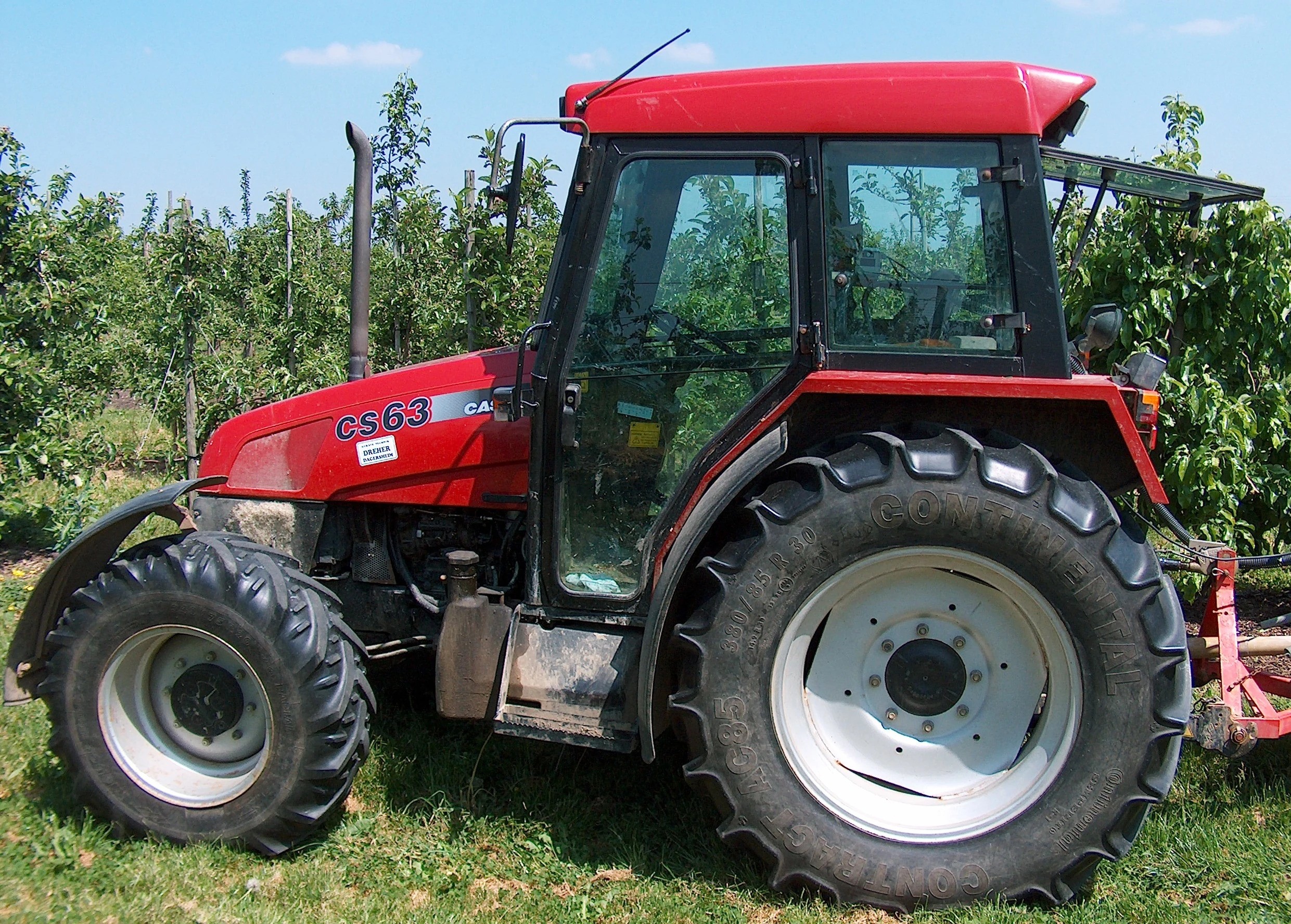 Case IH CS 63 C Basis 2WD Tractor Specs (2001 - 2003) | LECTURA Specs