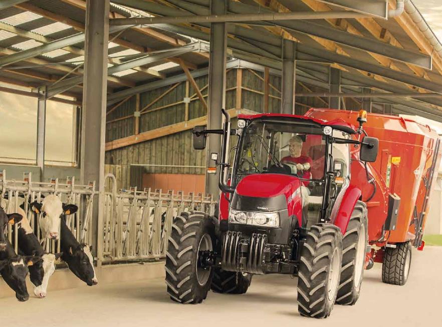 Case IH Farmall 55 C 2WD Tractor Specs & Dimensions (2018 - 2020 ...